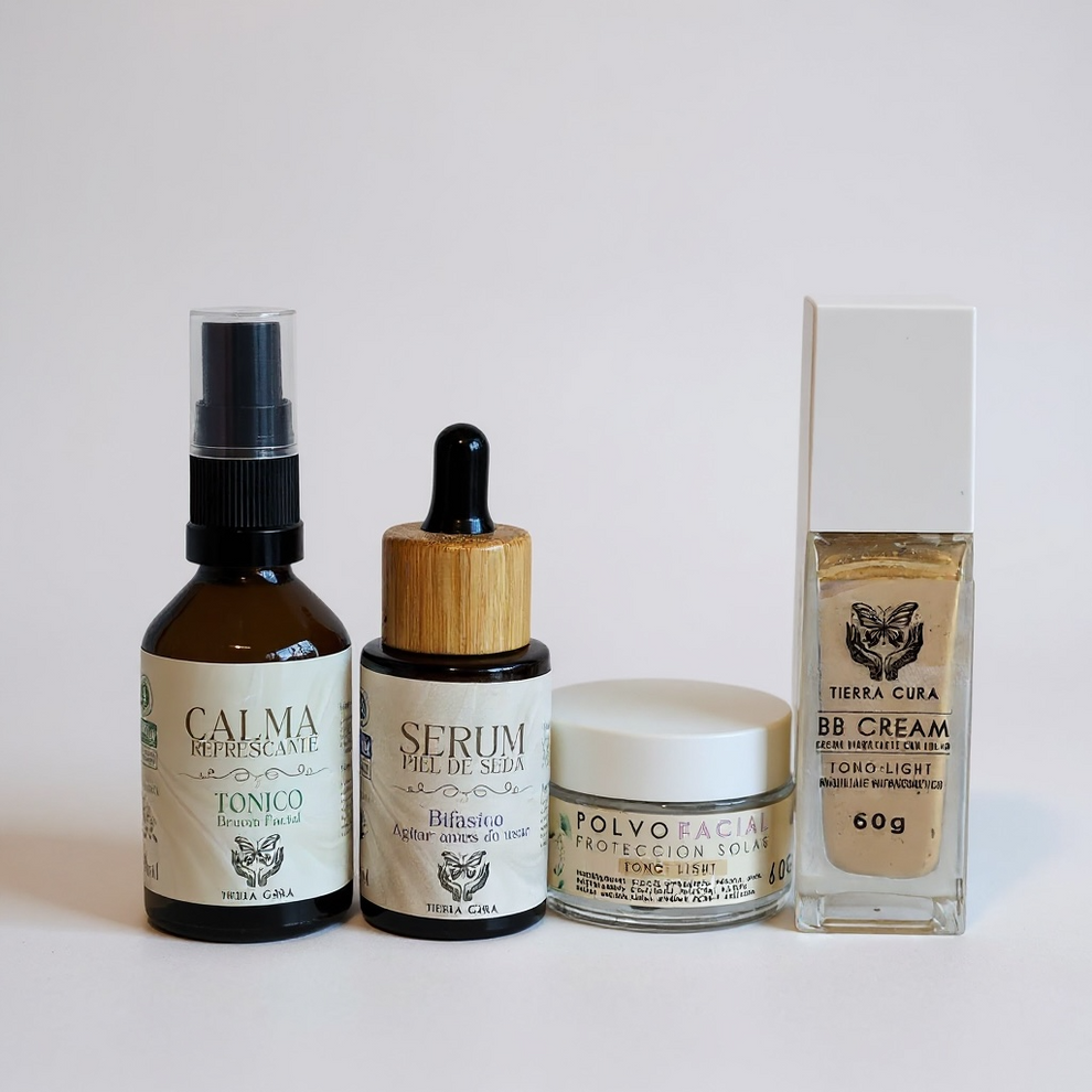 PACK PIEL completo piel mixta – Tierra Cura Uruguay